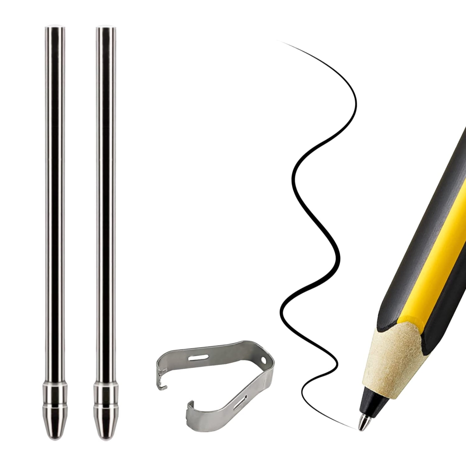 2 Pack No Worn Out Fine Replacement Pencil Nibs Compatible with ...