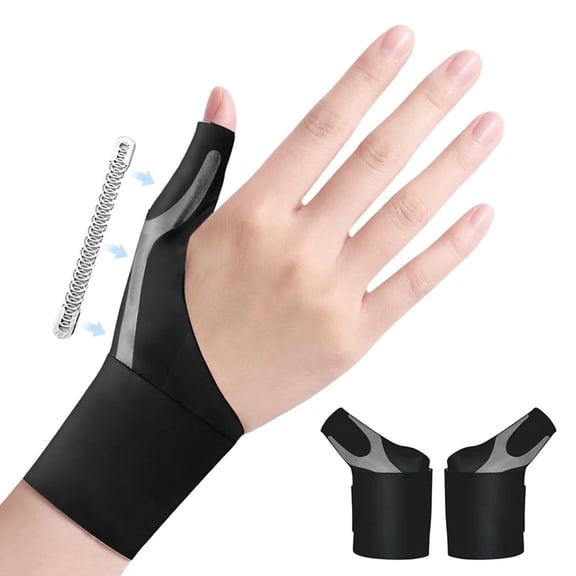 Goldeer 2 Pack Thumb Wrist Brace, Compression Stabilizer Thumb Support ...