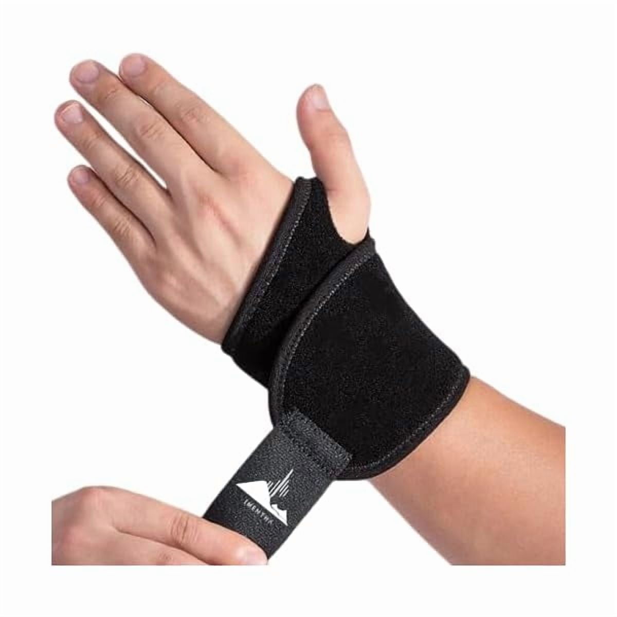 2 Pack Wrist Braces - Wrist Wraps for Carpal Tunnel, Arthritis, and ...