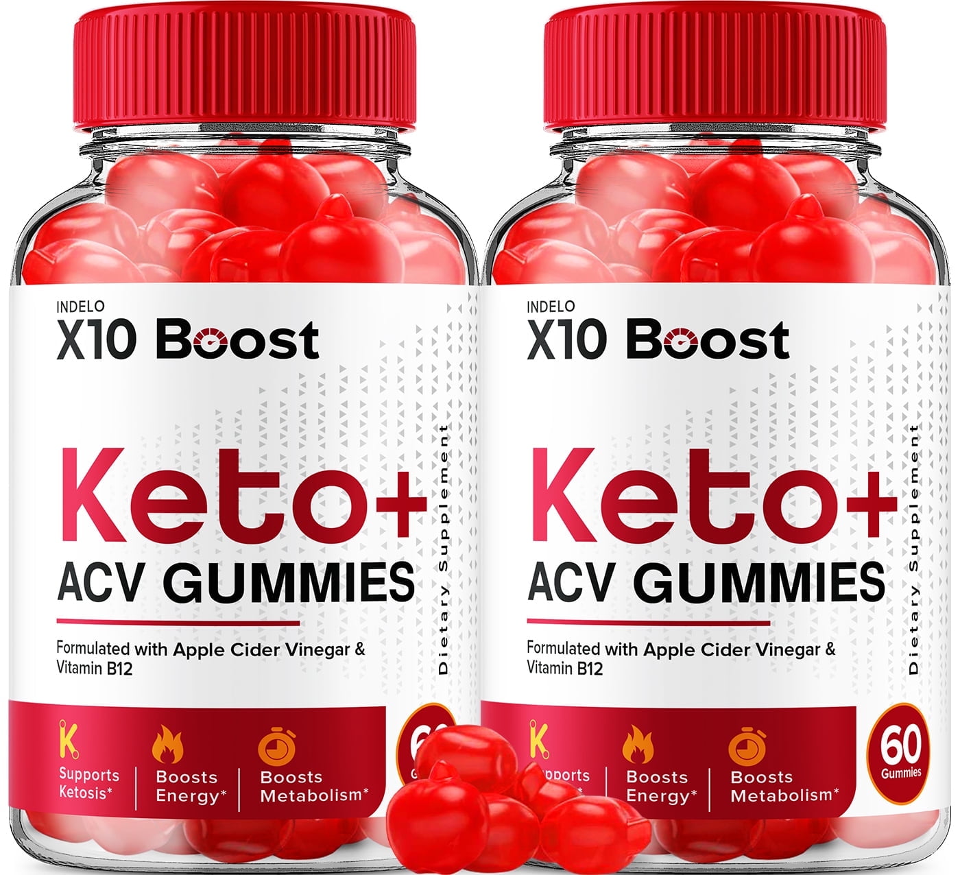 X10 Boost Keto ACV Gummies (2 Pack), Advanced Weight Loss Supplement ...