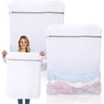 2 Pack XX-Large Mesh s for Delicates, 24 x 32 Inches Reusable Durable ...