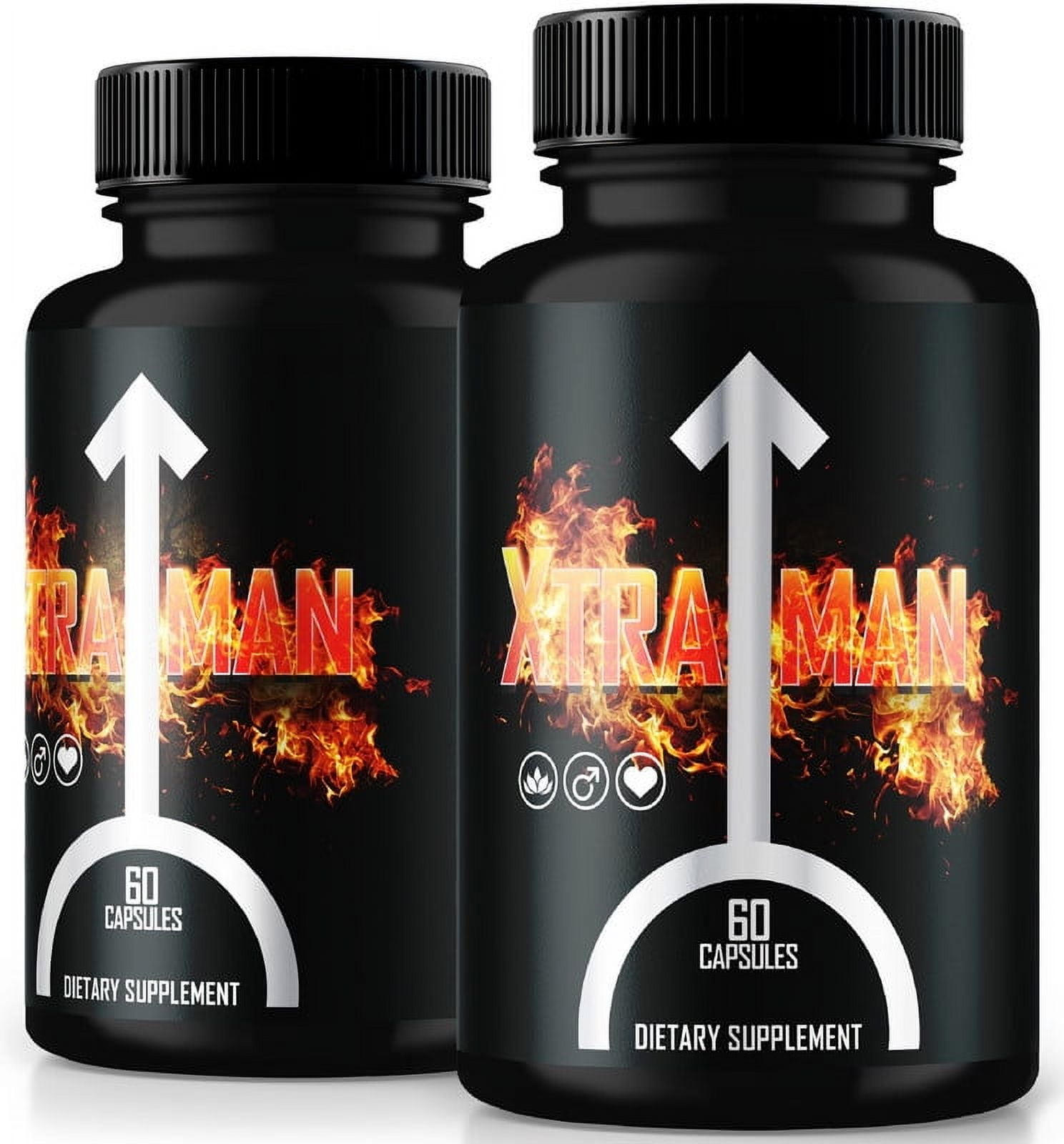 (2 Pack) XtraMan Pills, ExtraMan Extreme Formula to Support Stamina and Overall Wellness, All ...
