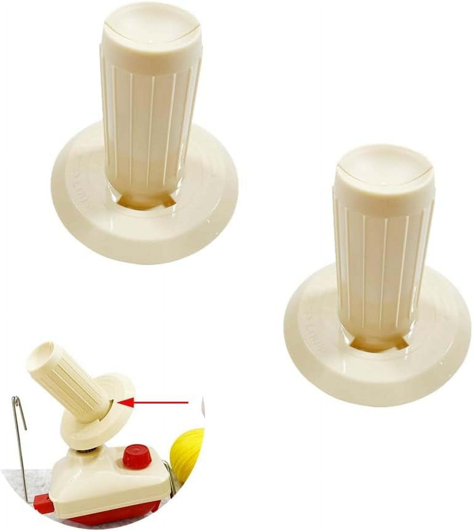 2 Pack Yarn Winder Spindle Replacement Yarn Ball Holder Spare Cone ...