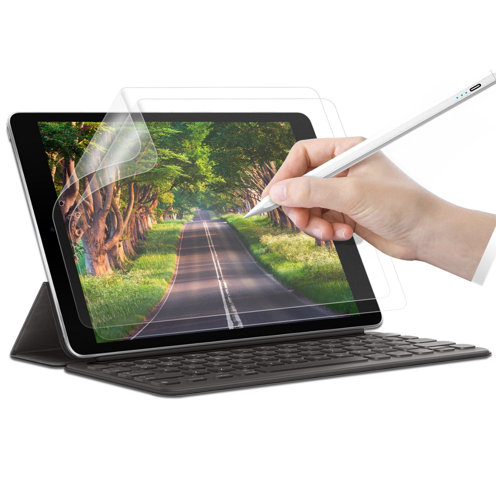 ZOEGAA Like Paper Screen Protector, Matte Anti-Glare, Anti-Scratch ...