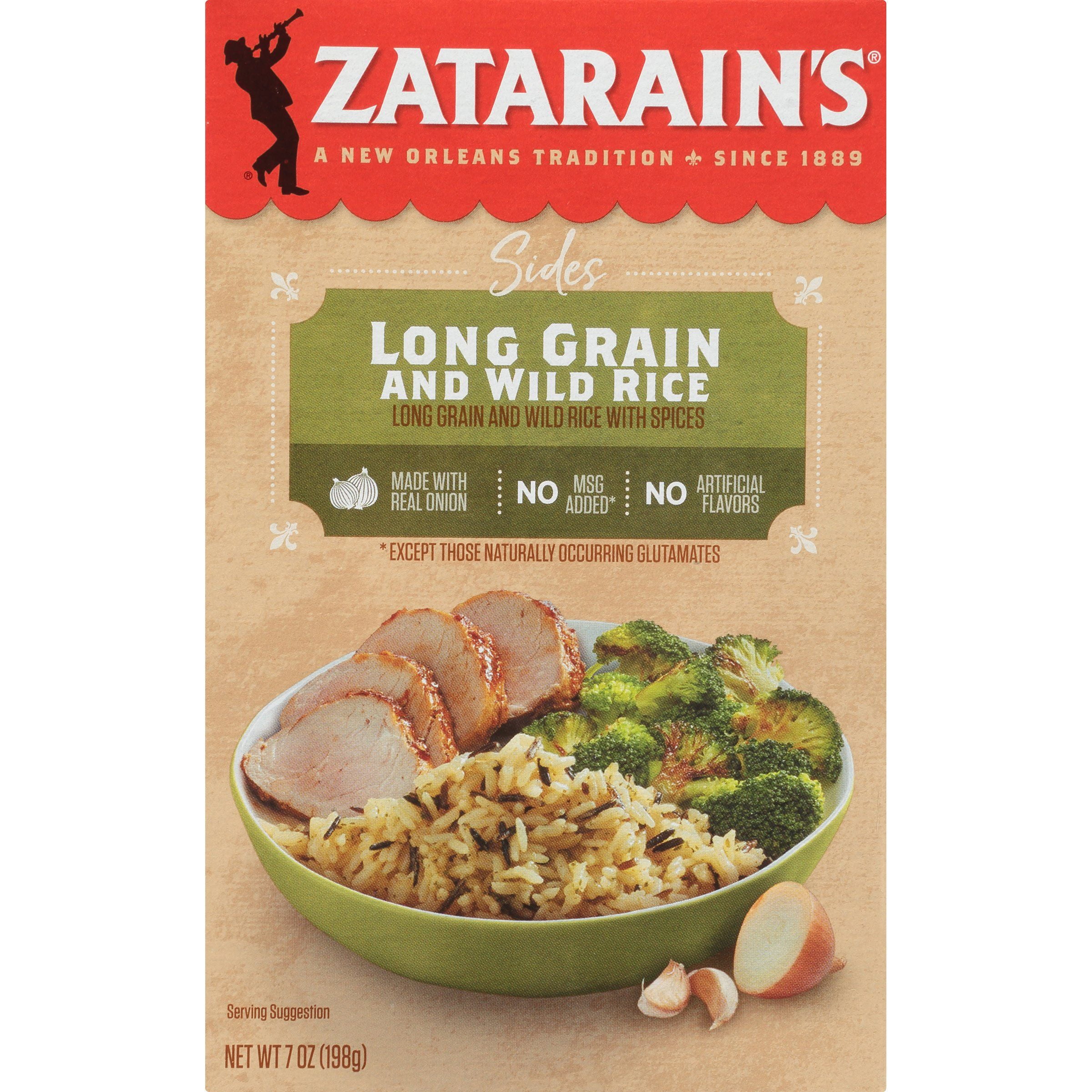 2 Pack - Zatarain's New Orleans Style Long Grain & Wild Rice Mix - 7 oz ...