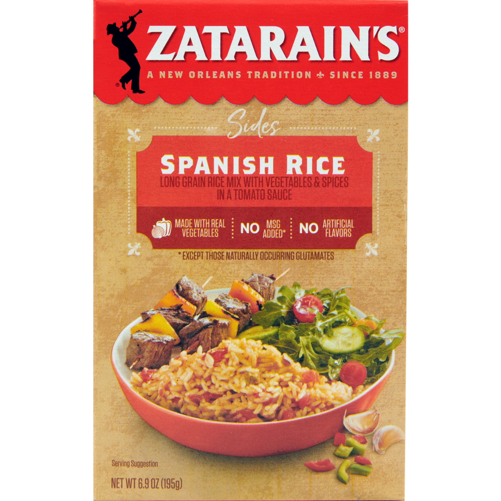 ( 2 Pack )Zatarain's Orleans Style Spanish Rice Mix - 6.9oz - Walmart.com