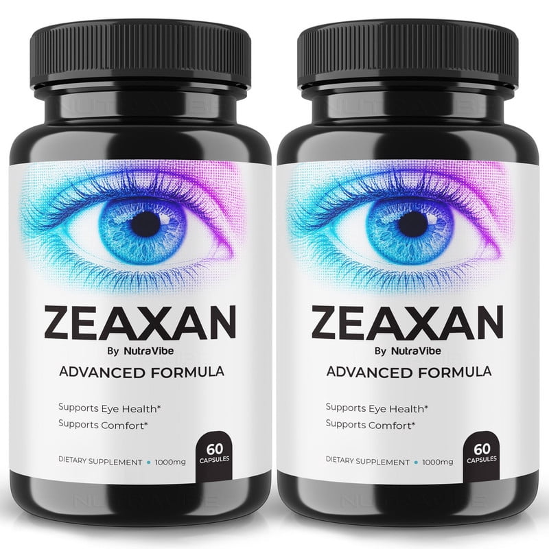 (2 Pack) Zeaxan Capsules – Daily Eye Care with Original Blend to ...