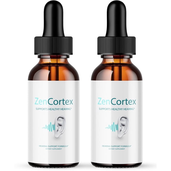 (2 Pack) Zencortex Drops, Zencortex Hearing Support Drops - Advanced ...