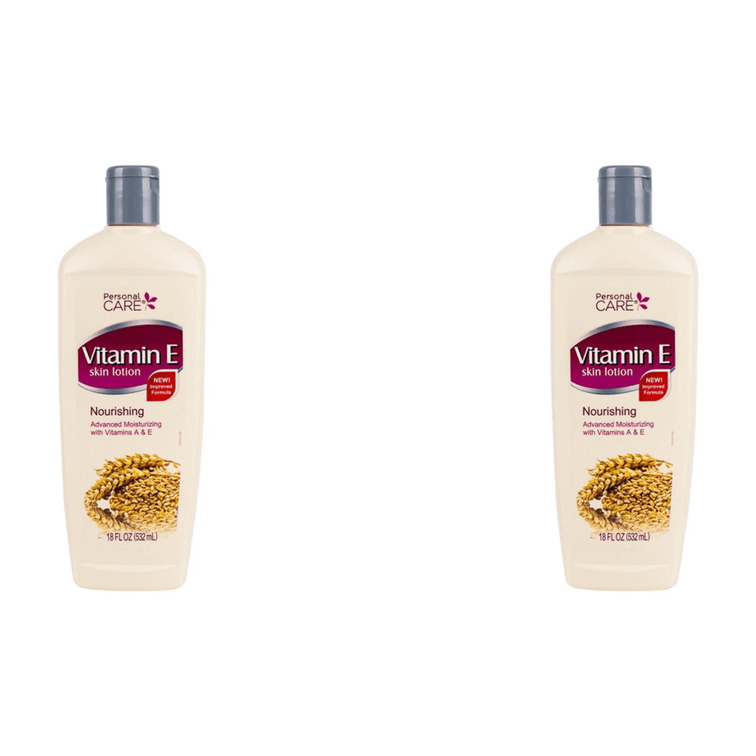 2 Pack bottles Personal Care Vitamin E Skin Lotion – ( 2 x 18 Fl Oz ...