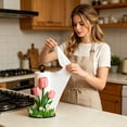 2 Pack flower Paper Towel Holder Countertop Tulip Kitchen Decor and ...