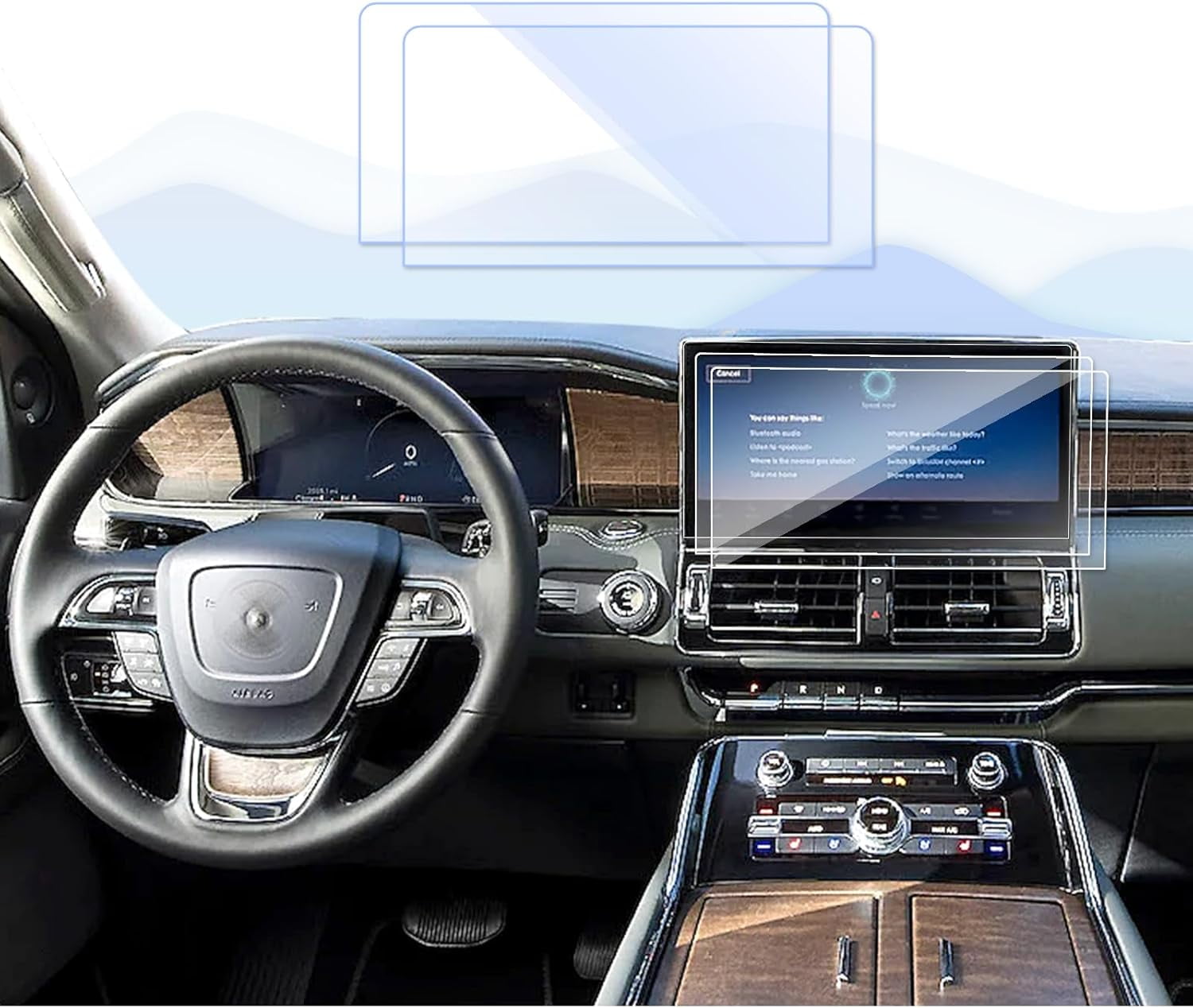 2 Pack for 2023 Lincoln Aviator Screen Protector for 2023 Lincoln ...