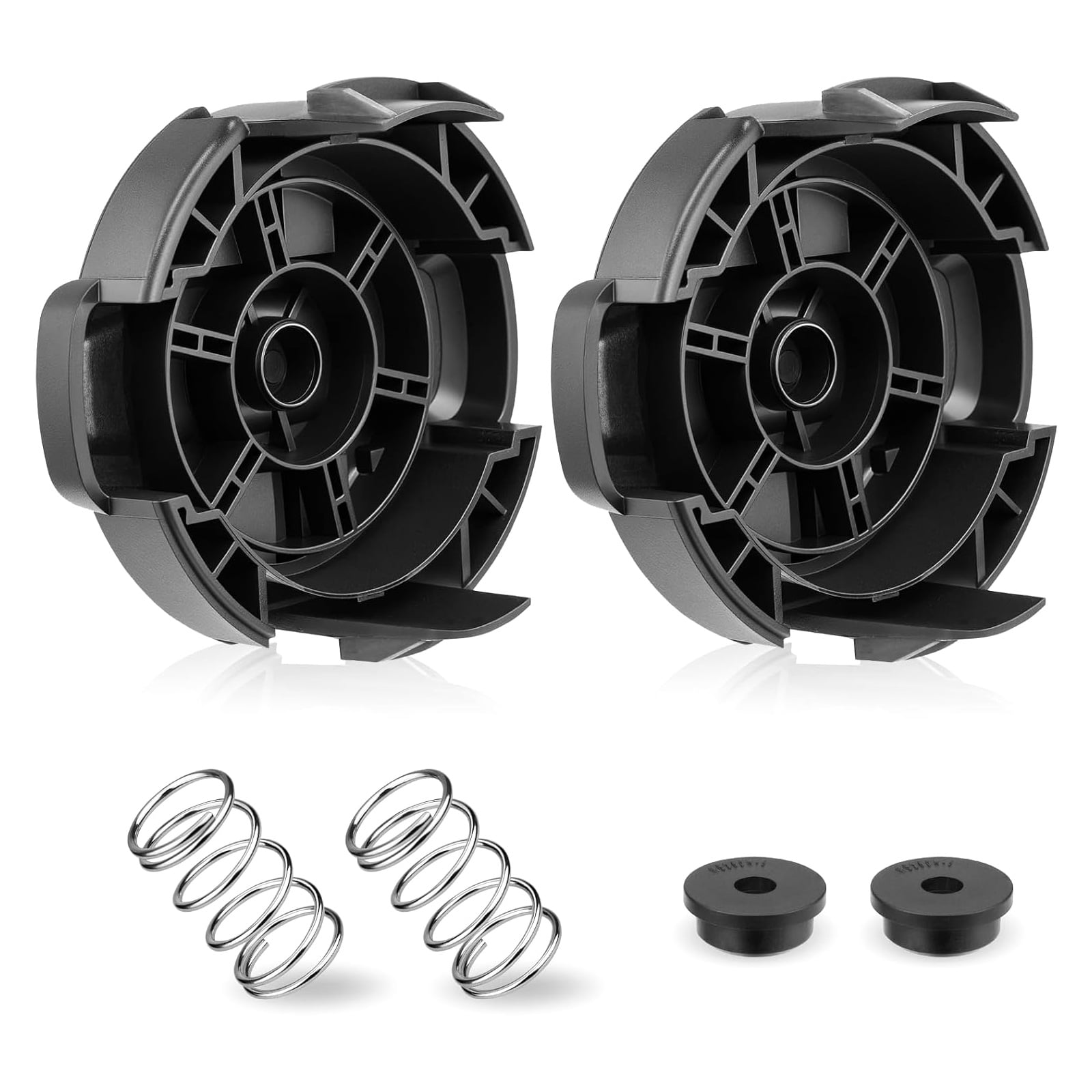 2 Pack for Quickfeed Parts Trimmer Head Caps Covers and Springs ...