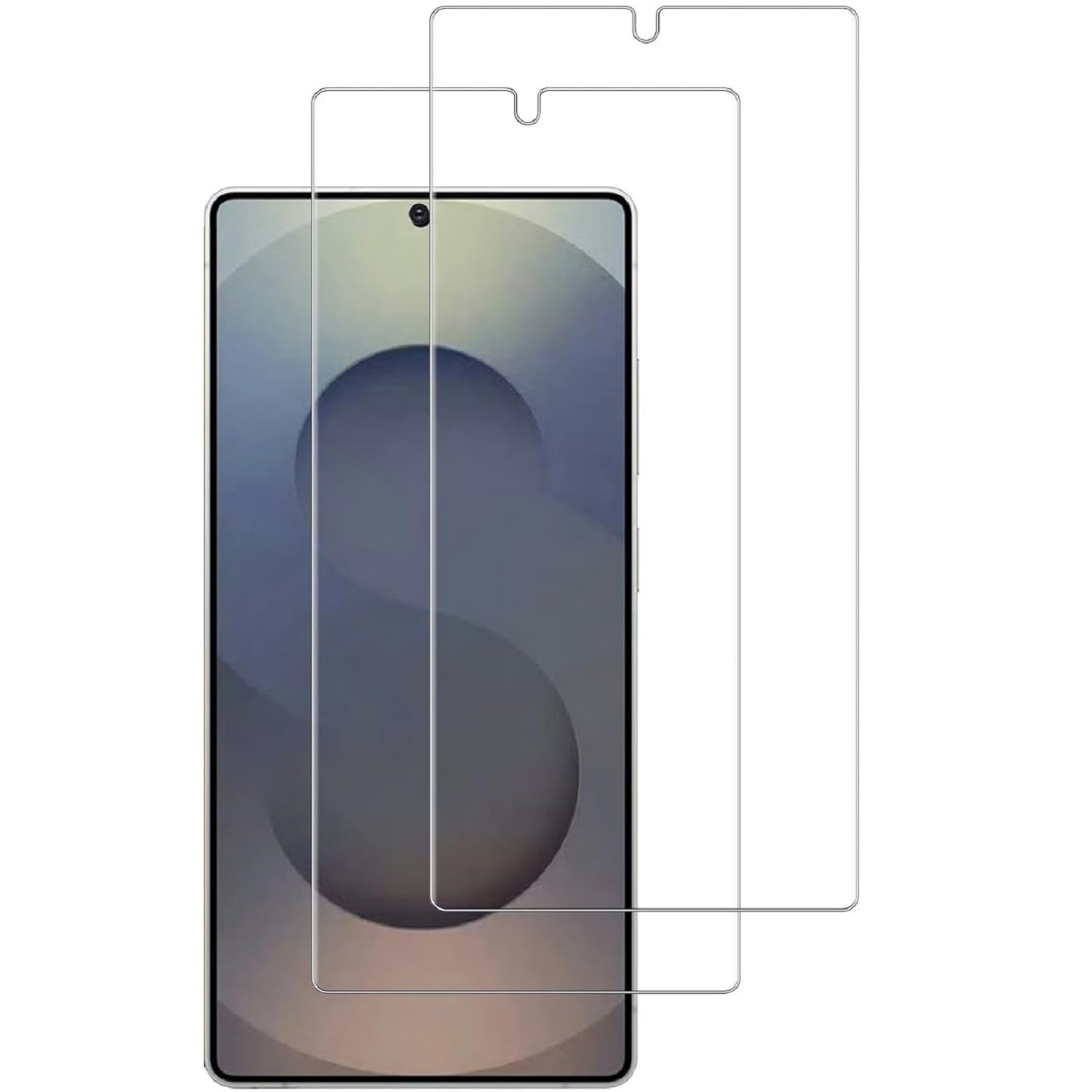 2 Pack for Samsung Galaxy S25 Ultra Screen Protector, HD Clear Tempered ...