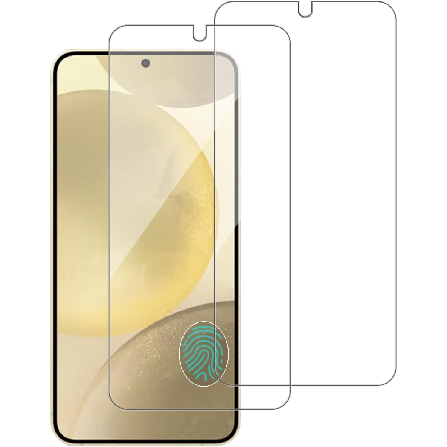 2 Pack for Samsung Galaxy S26 Screen Protector, HD Clear Tempered Glass ...