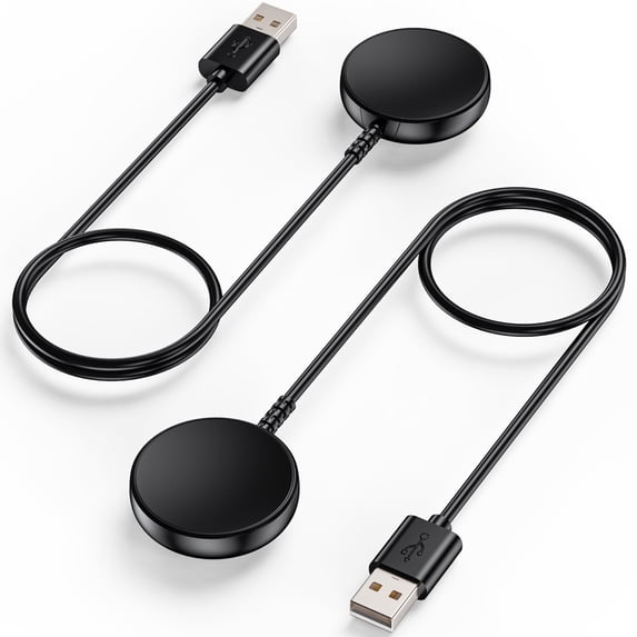 2 Pack Magnetic Watch Charging Cable for Samsung Galaxy Watch Ultra/7/6 ...