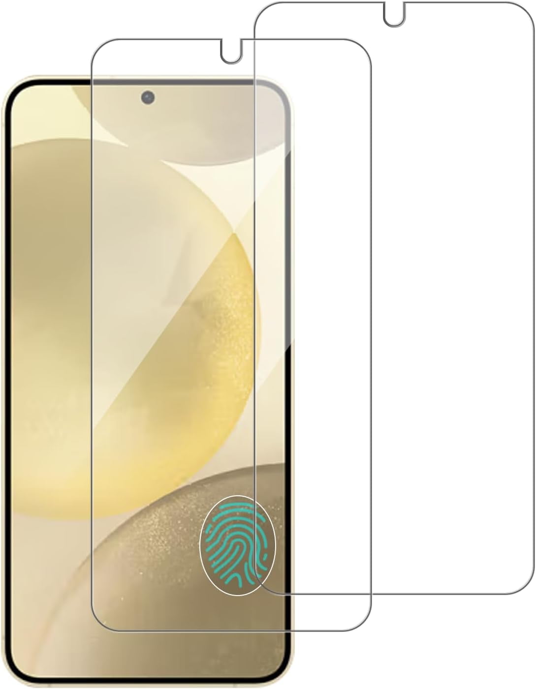 2 Pack for Samsung Galaxy s25 Screen Protector, Tempered-Glass, Micro ...