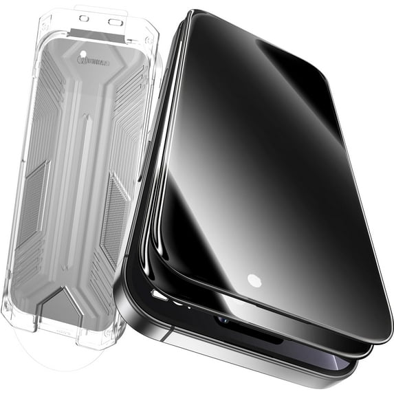 2 Pack for iPhone 14 Pro Privacy Screen Protector Tempered Glass:9H ...