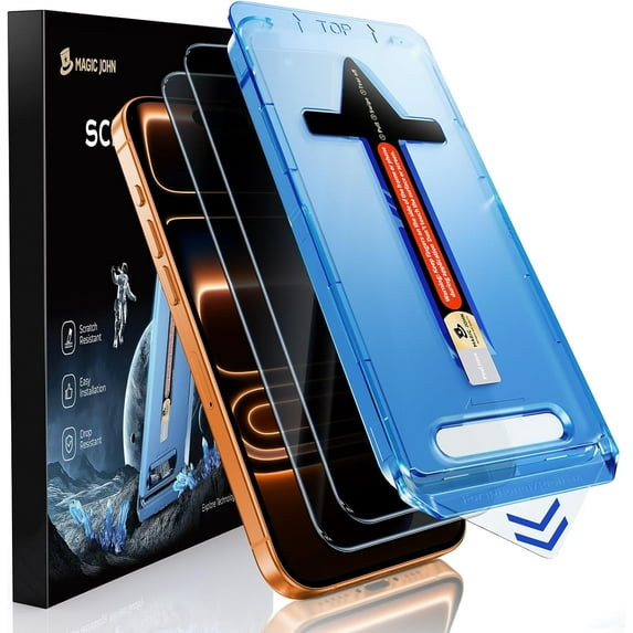 2 Pack for iPhone 17 Pro Max 6.9 inch Privacy Glass Screen Protector ...