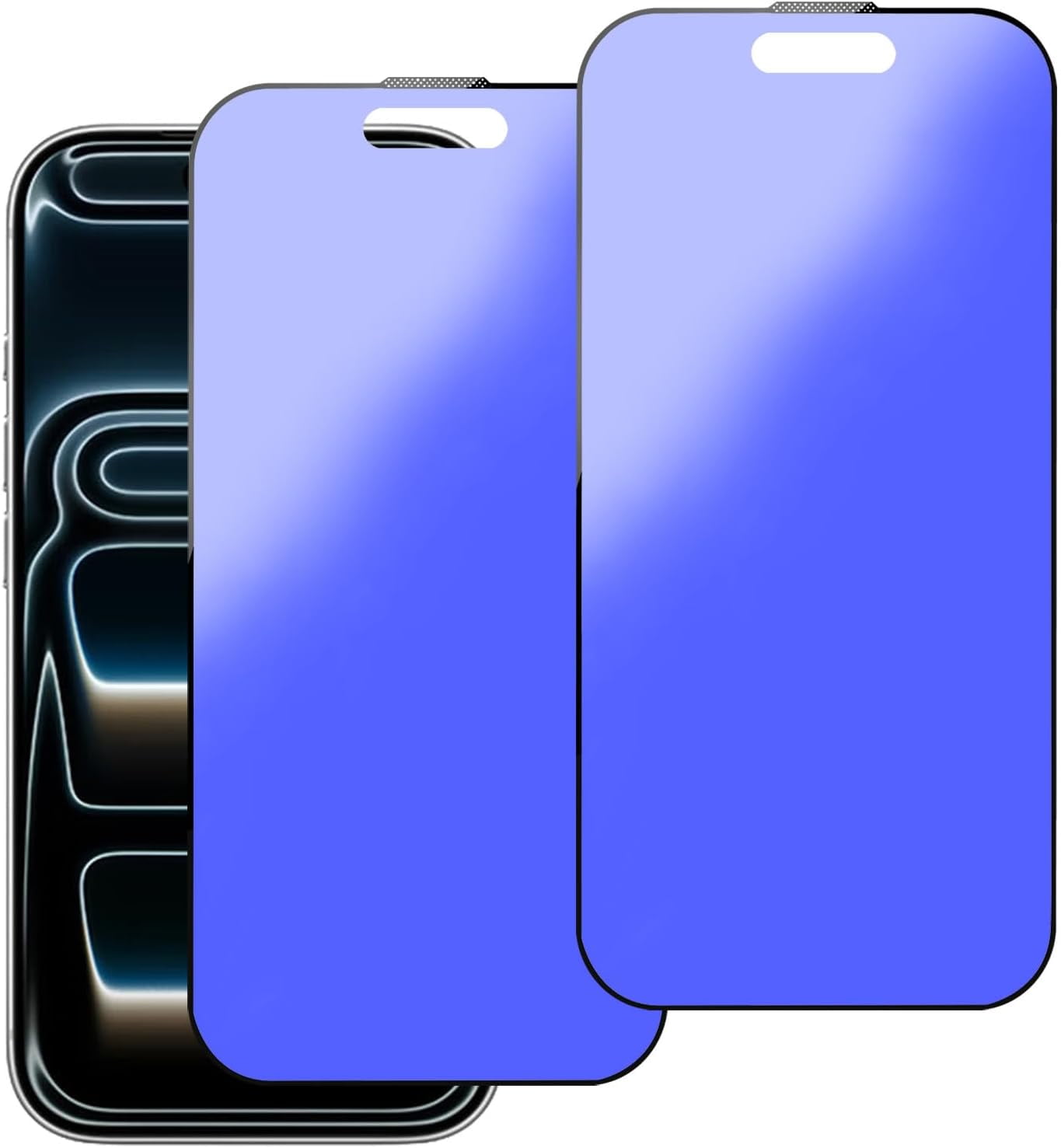 2 Pack for iPhone 17 Pro Max Matte Privacy Screen Protector Anti spy ...