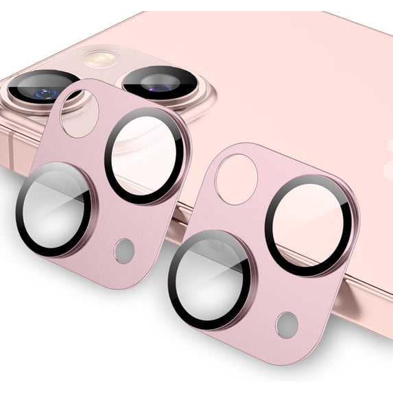 [2 Pack for iPhone 13 6.1"/ iPhone 13 Mini 5.4" Metal Camera Lens ...