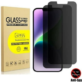 Entronix 2-Pack Privacy Tempered Glass Screen Protectors for iPhone 14 ...