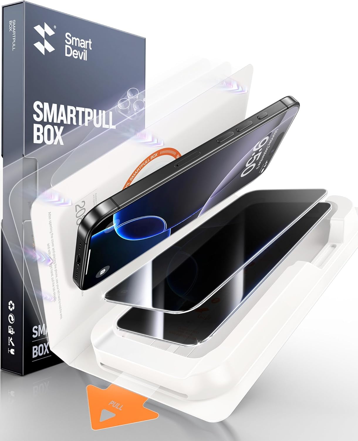 2 Pack for iPhone 16 Pro Privacy Screen Protector, Military Grade ...