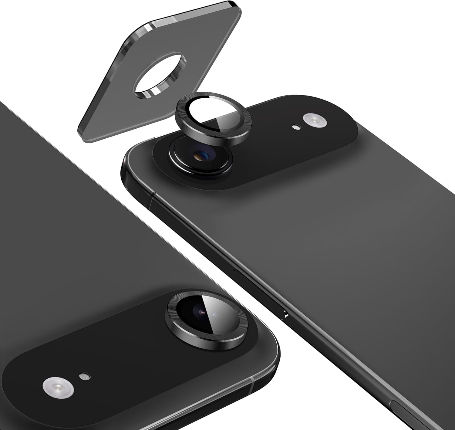 2-Pack for iPhone 17 Air Camera Lens Protector, [CD Lines] [Strong ...
