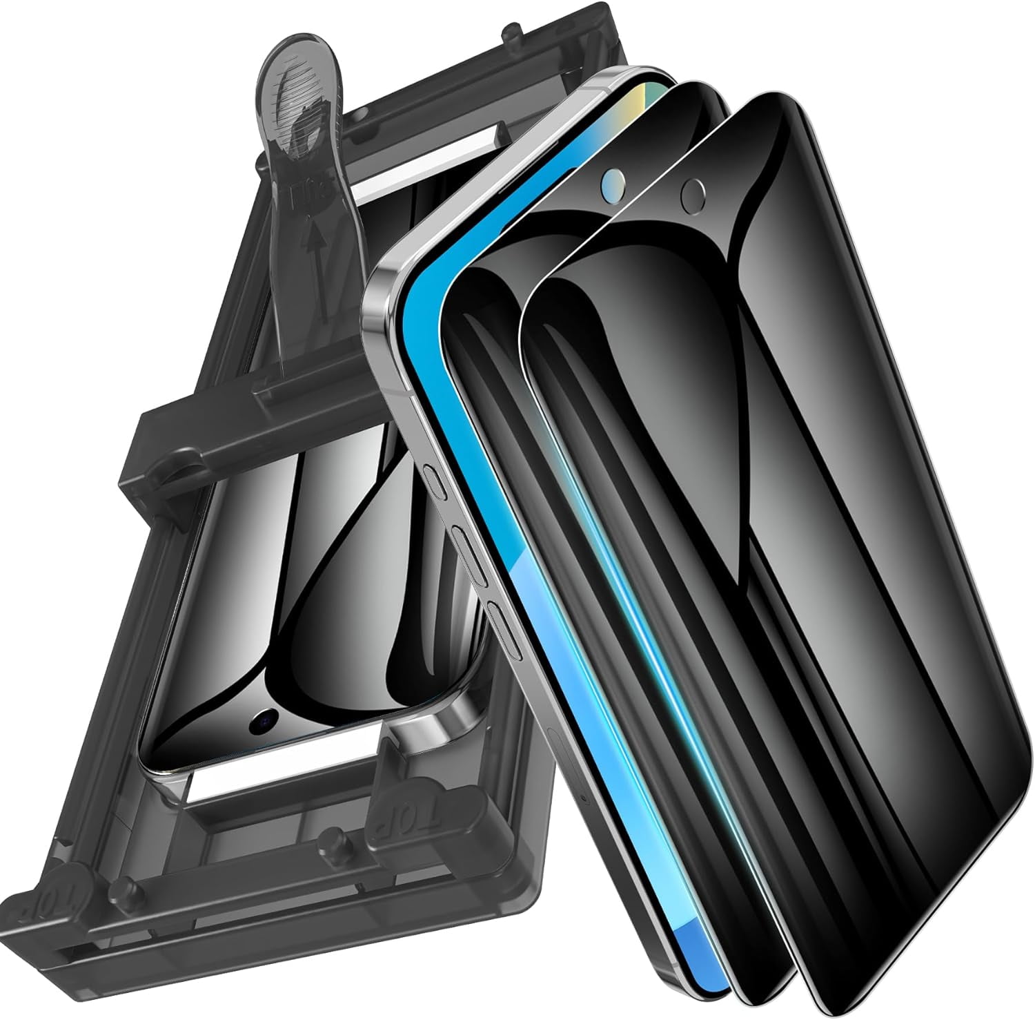 2 Pack for iPhone 17 Pro Max Privacy Screen Protector Film (NOT Glass ...