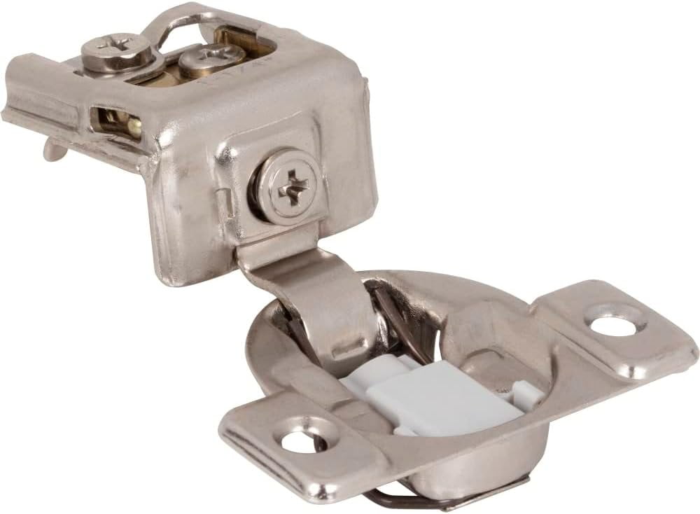 2-Pack of 1-1/4" Overlay Soft-Close Compact Hinges. Screws a - Walmart.com