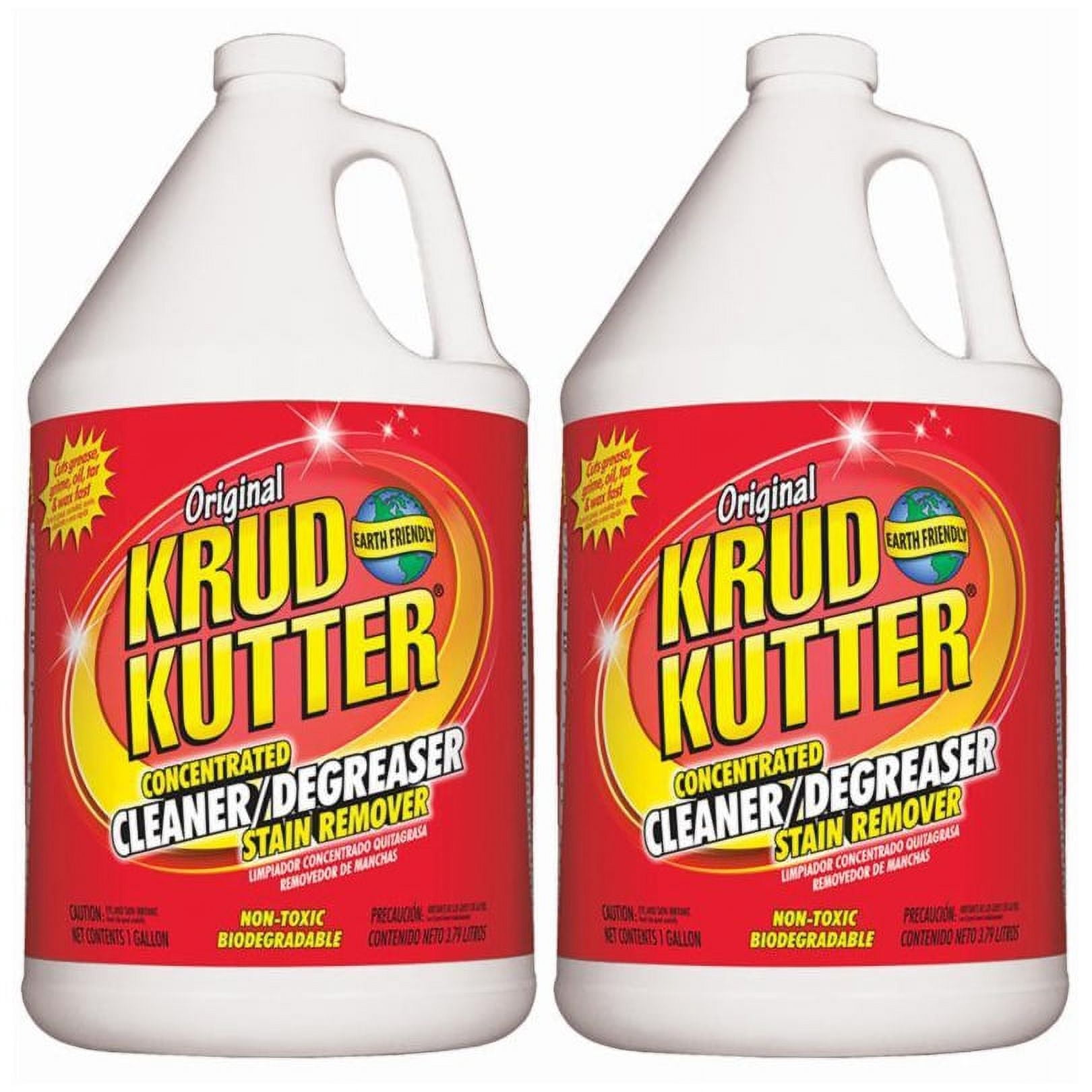 2 Pack of 1 gal Krud Kutter KK01 Multi-Task Original Cleaner/Degreaser/Stain Remover - Walmart.com