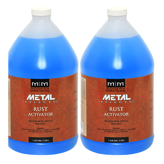 2 Pack of 1 gal Modern Masters PA904 Translucent Blue Metal Effects ...