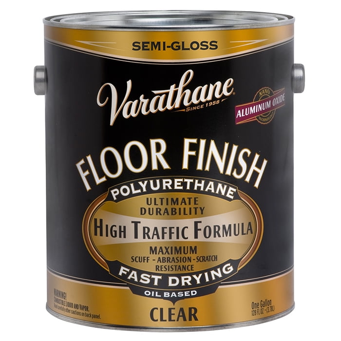 2-Pack of 1 gal Rust-Oleum 130131 Clear Varathane Oil-Based Interior ...