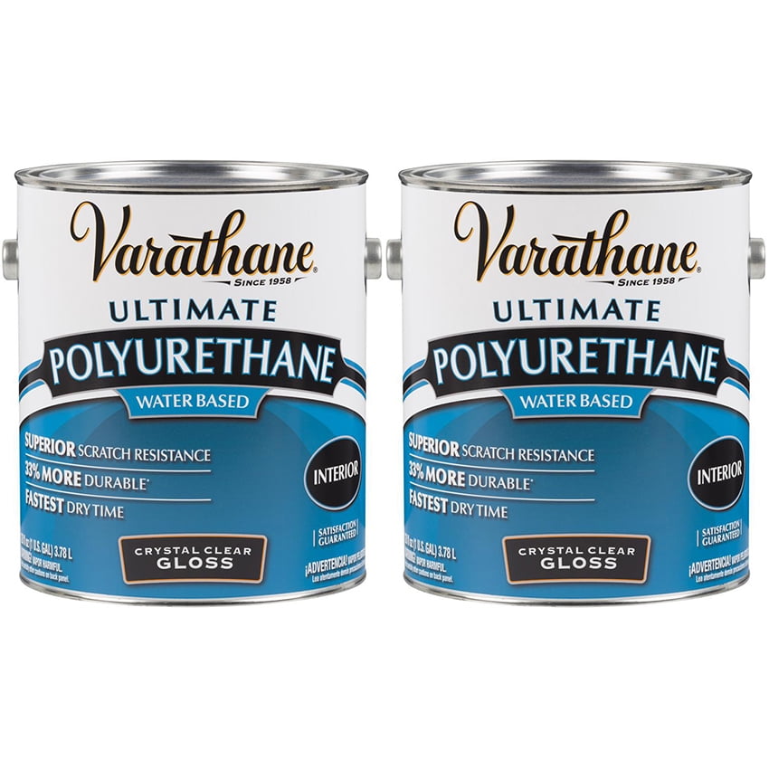 2-Pack of 1 gal Rust-Oleum Brands 200031 Crystal Clear Varathane ...