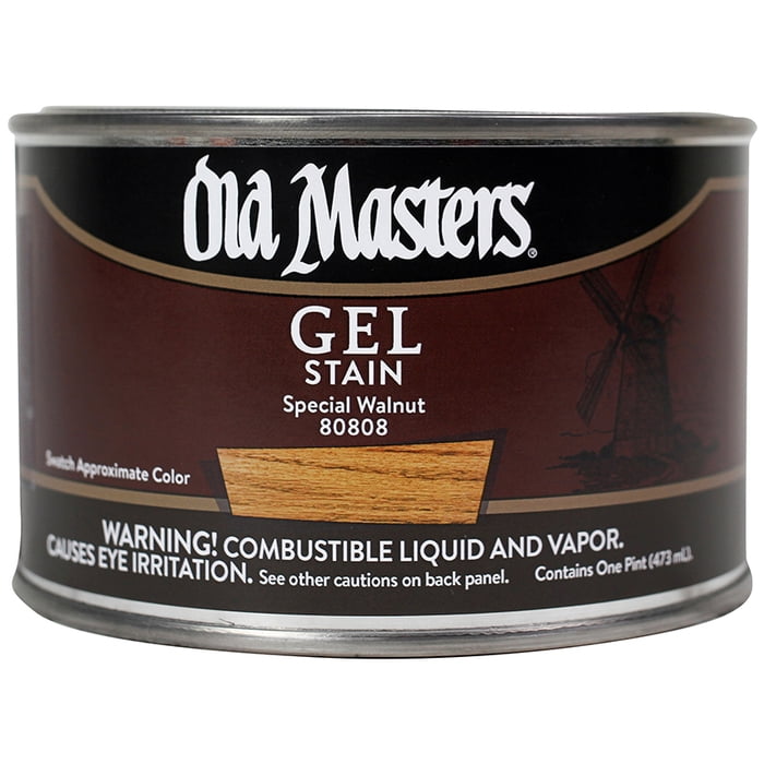 2-Pack of 1 pt Old Masters 80808 Special Walnut Gel Stain Oil-Based ...