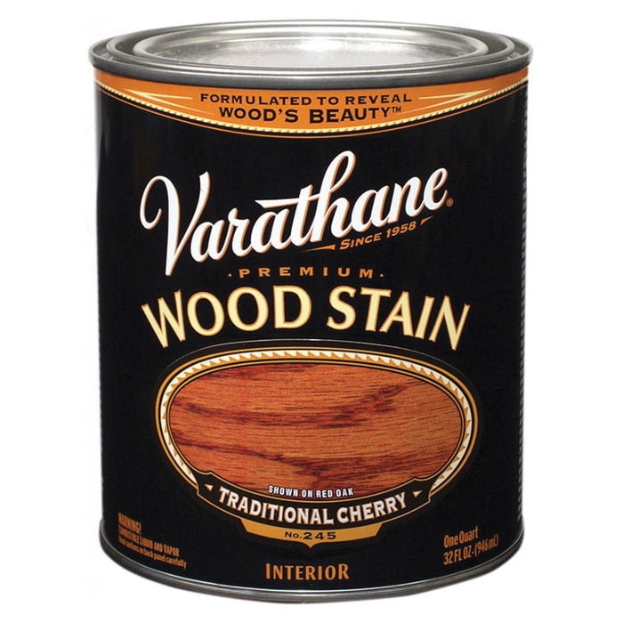 2-Pack of 1 qt Rust-Oleum 211722H Traditional Cherry Varathane Oil ...