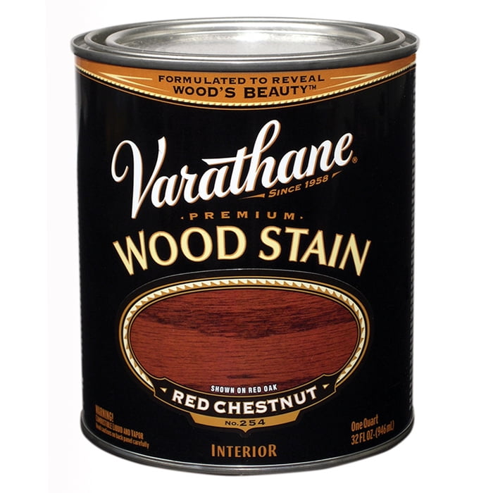 2-Pack of 1 qt Rust-Oleum 211725H Red Chestnut Varathane Oil-Based ...