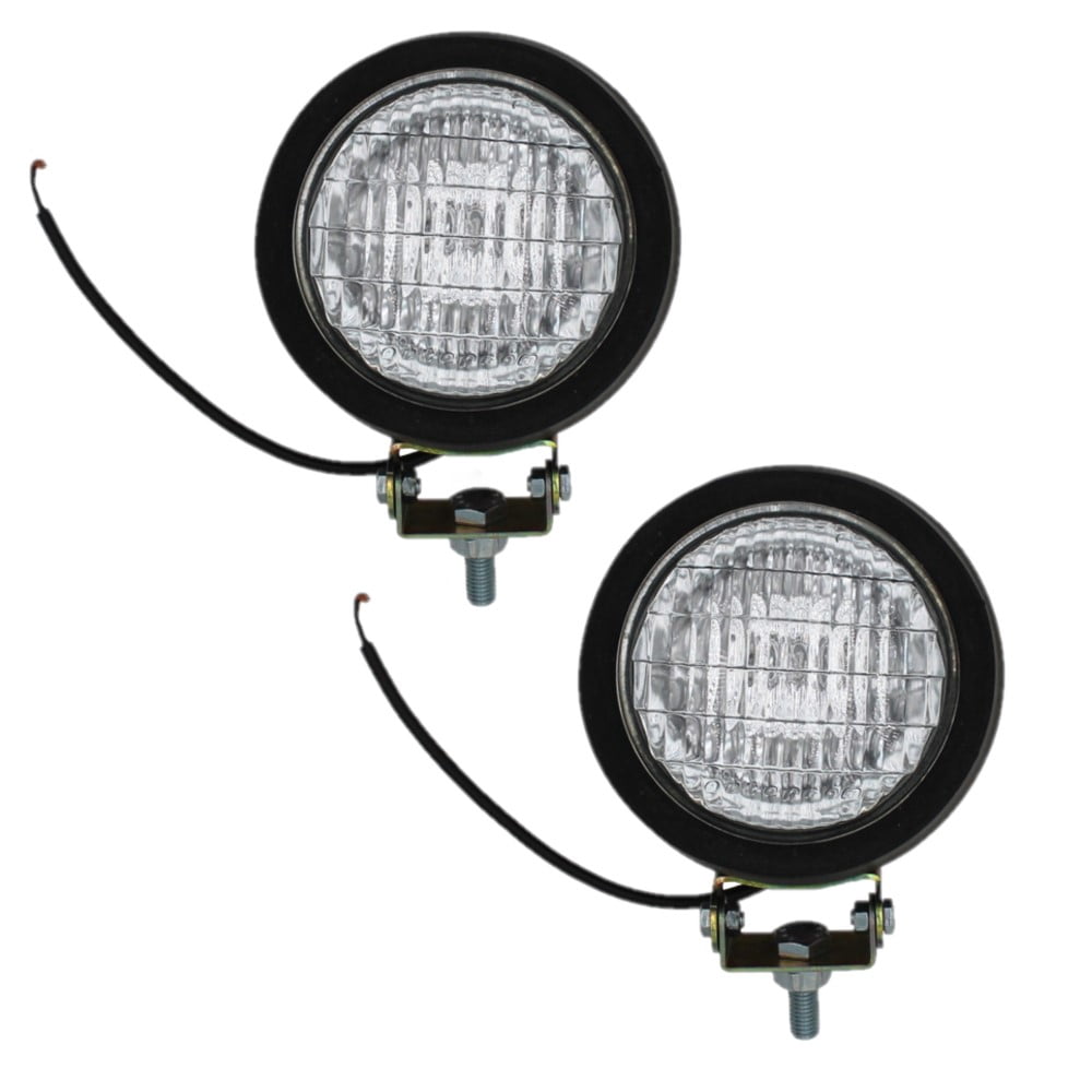 2 Pack of 12 Volt 5" Round Halogen Flood Work Lights for Bulldozer 55 ...