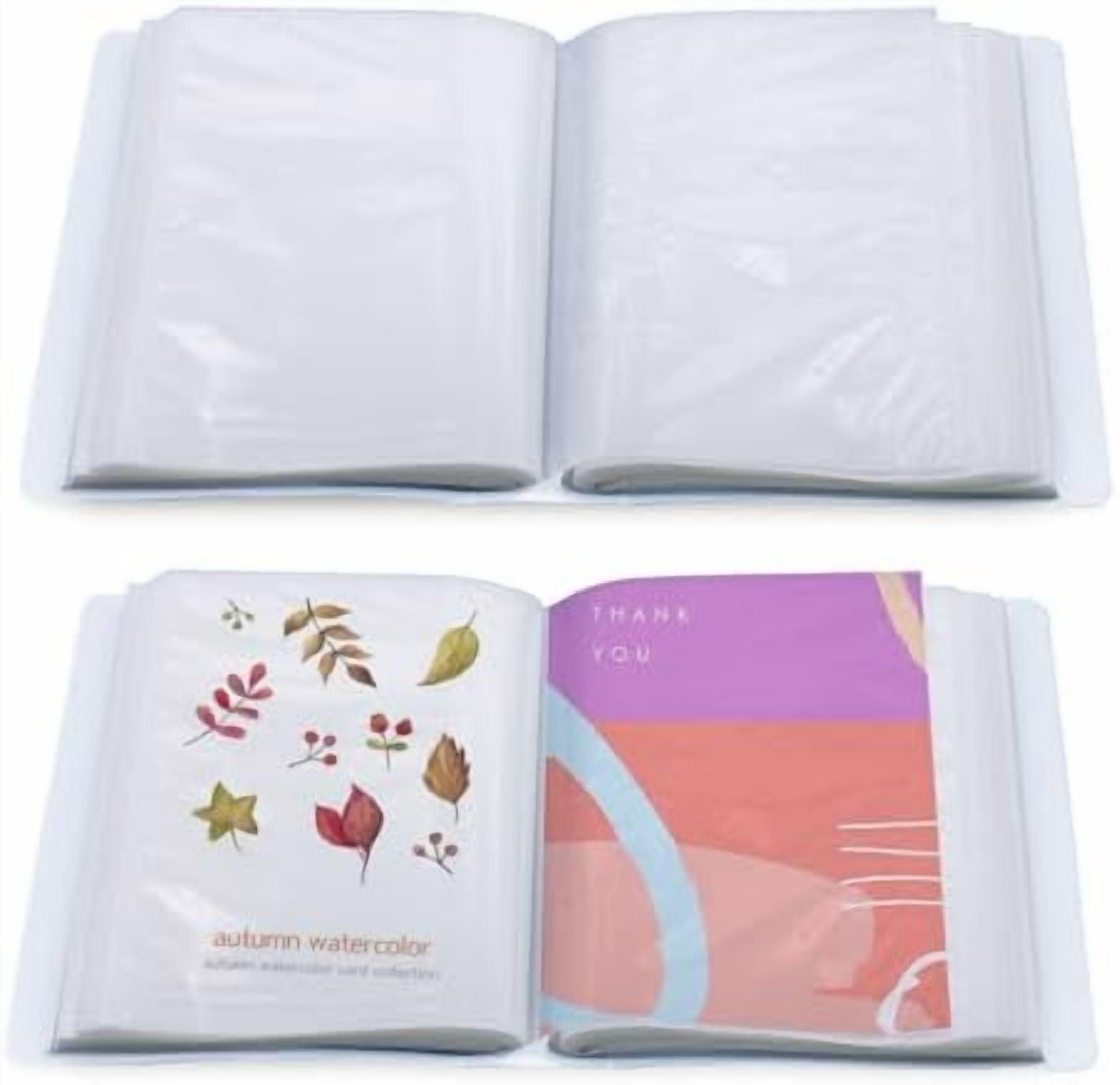 2-Pack of 4x6 Inch Small Photo Albums with Clear Covers - Each Holds ...