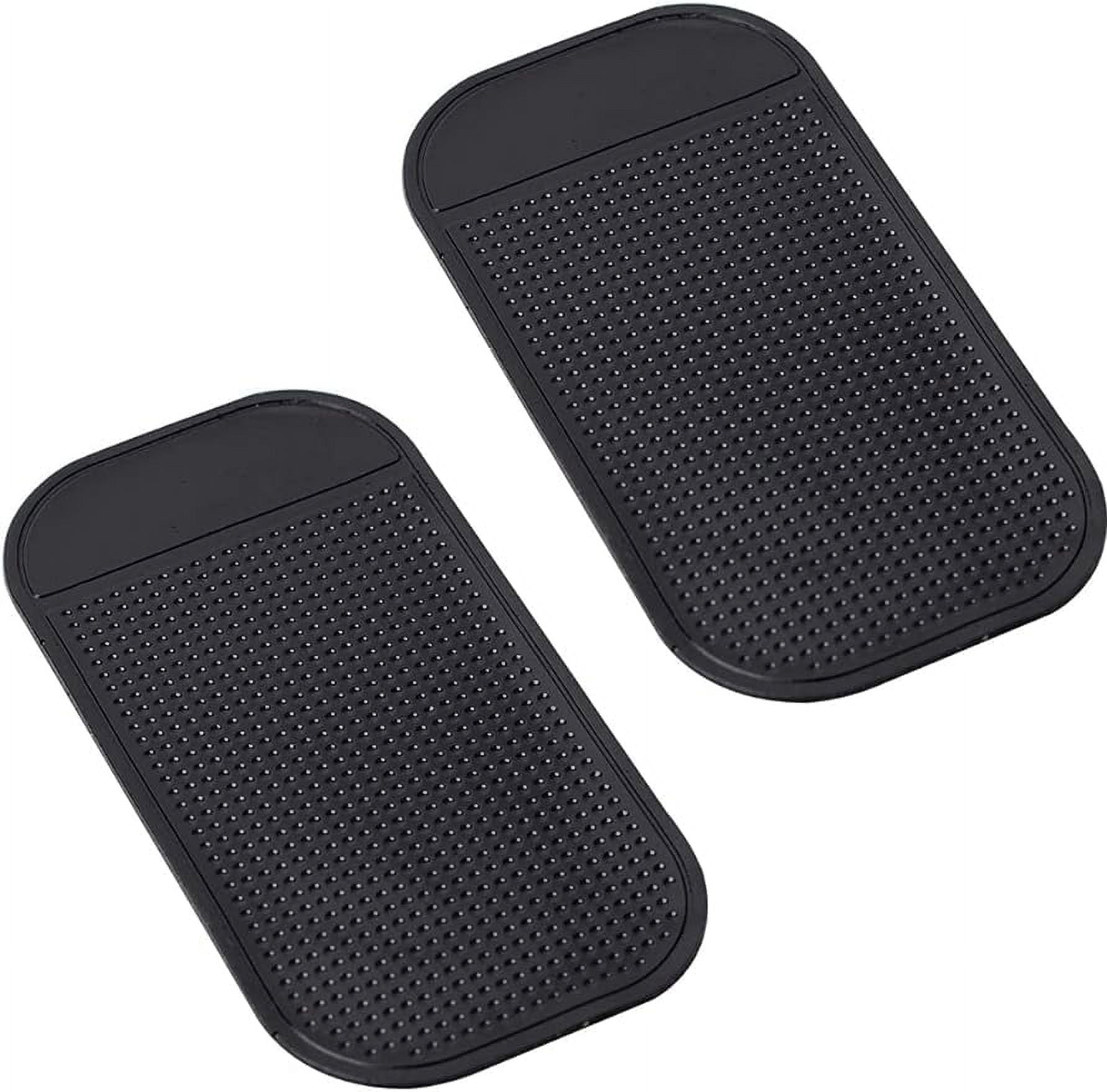 2-Pack of Anti-Slip Dash Mats for Cars - Sticky Pad for Radar Detectors ...