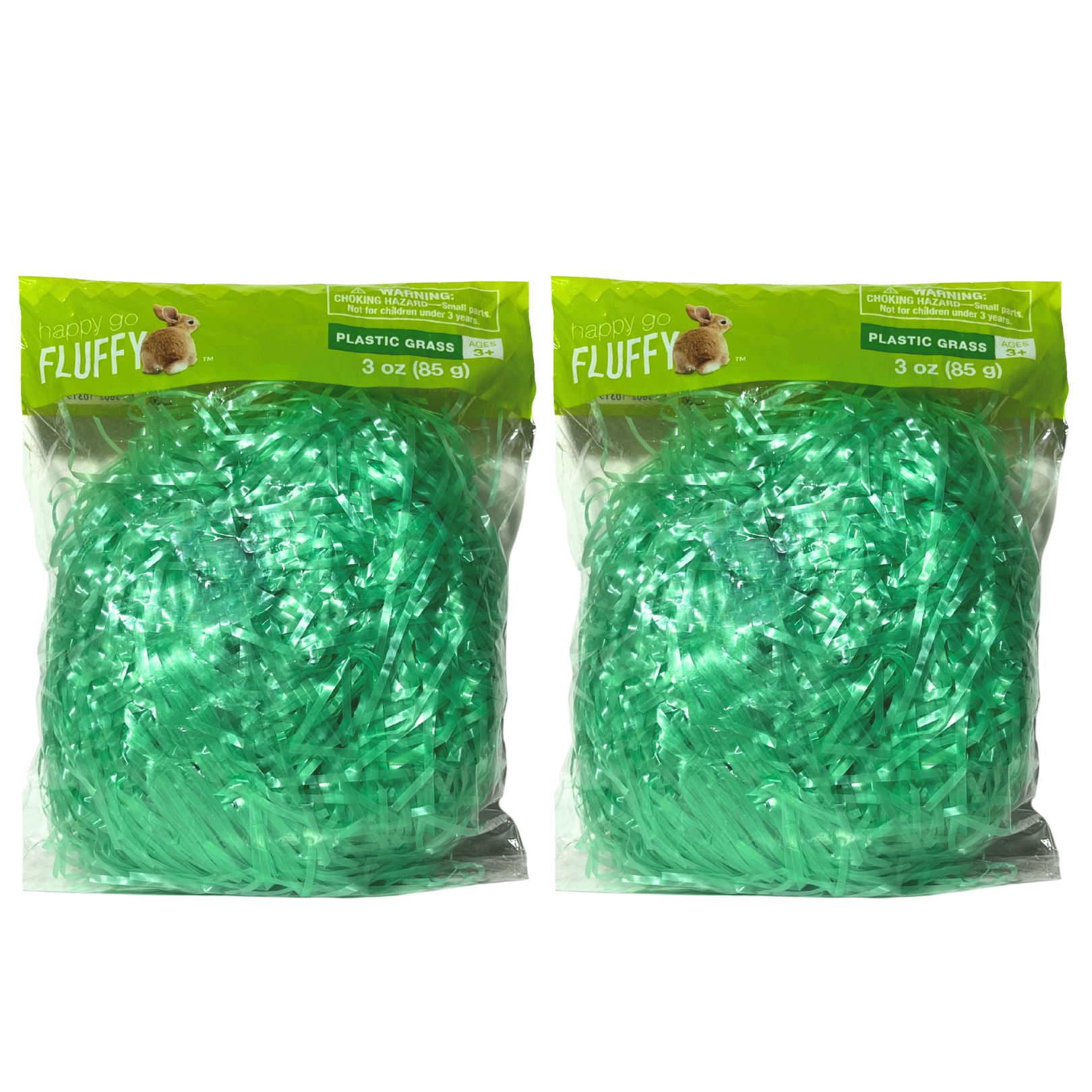 2 Pack of Green Easter Grass Filler - 3oz Each - Walmart.com