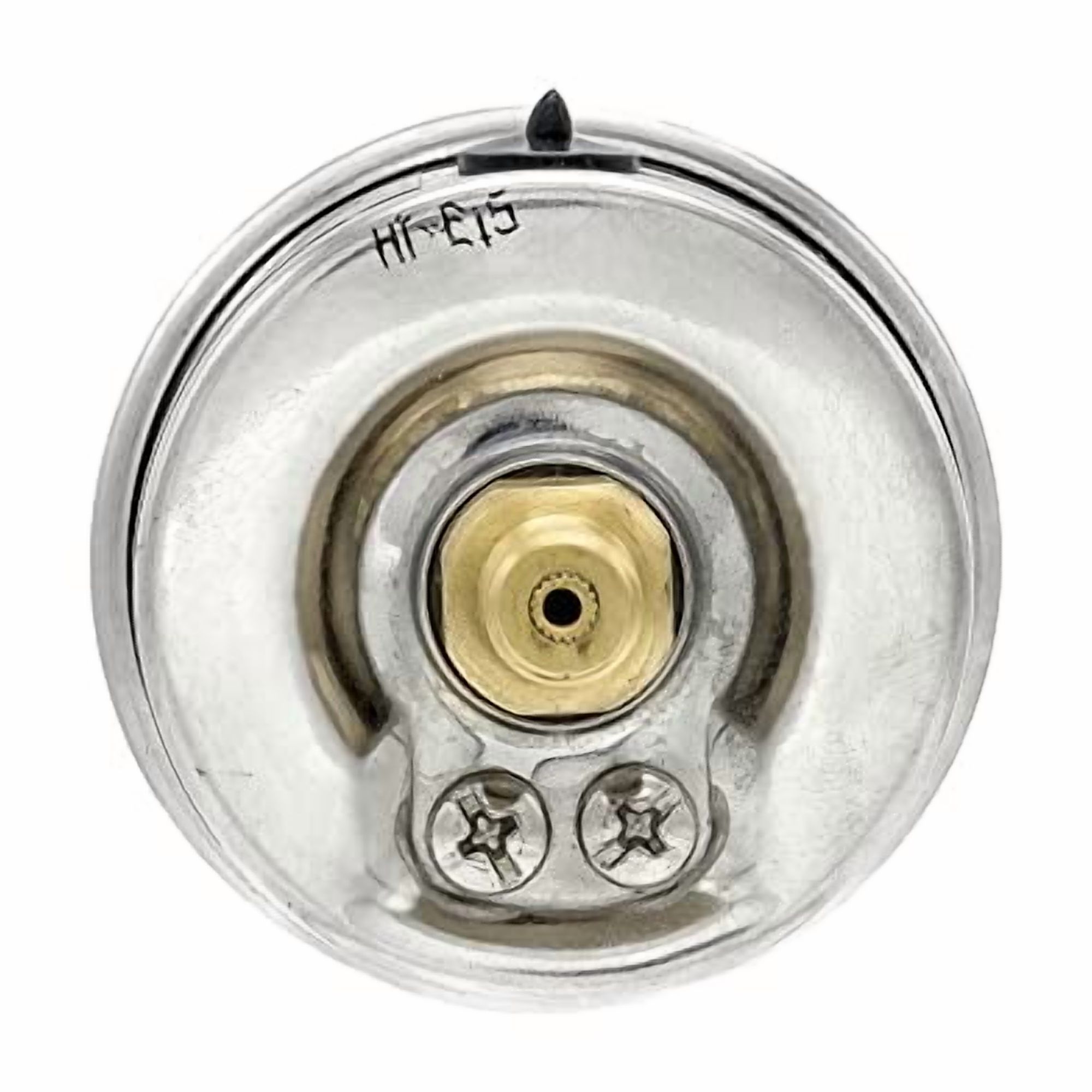 2 Pack of Liquid Filled Center Back Mount Pressure Gauge with 2" Dial ...
