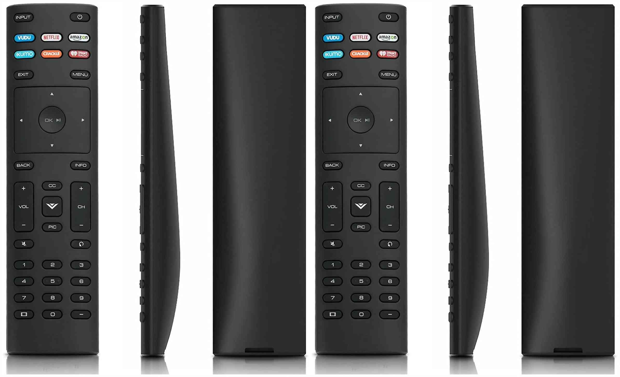 2 Pack of New Universal Remote for D24f-F1 Vizio TV Remote Control And ...