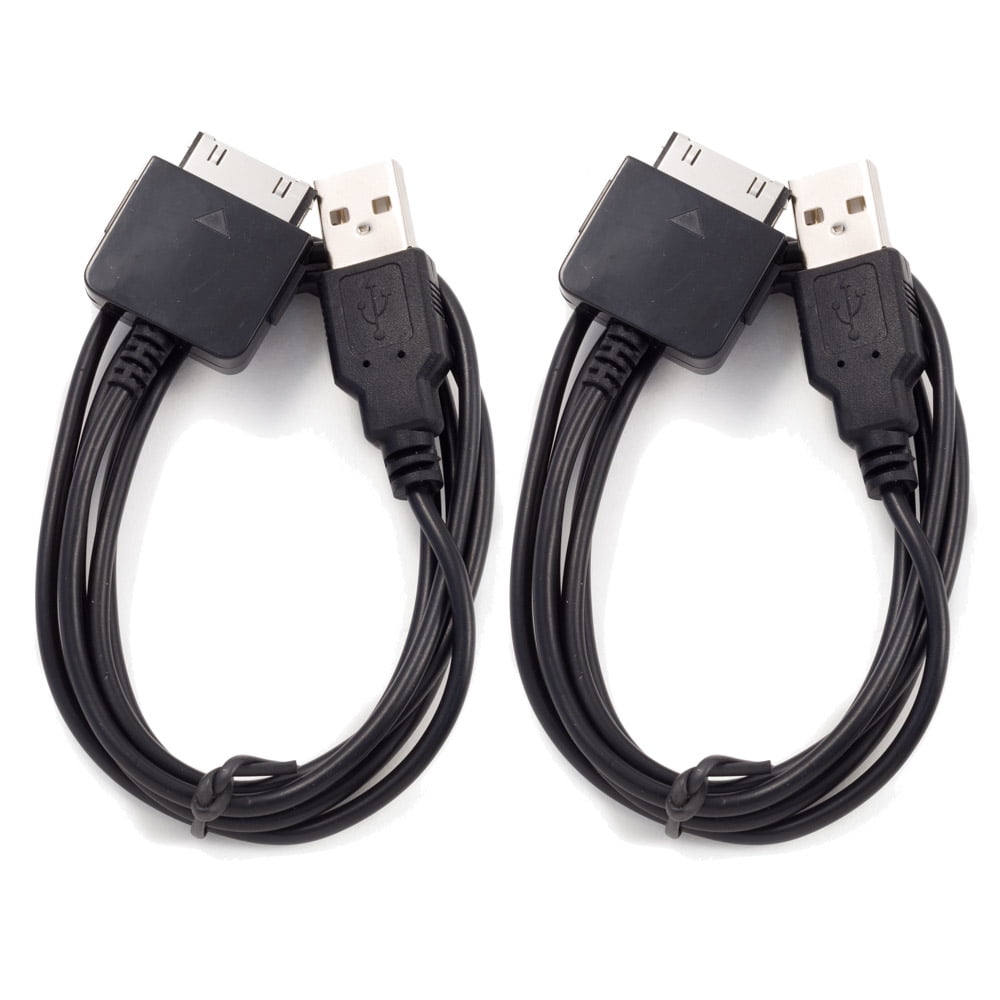 2 Pack of Replacement Zune HD Sync Cables for Microsoft MP3 Media ...