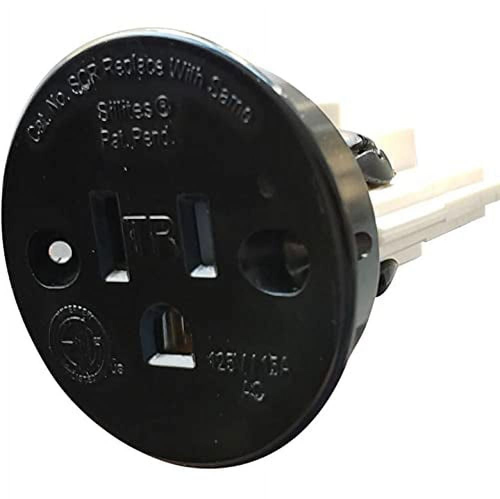 2 Pack of SCRMB Tamper-Resistant Self-Contained Receptacle 15 Amp 120 ...