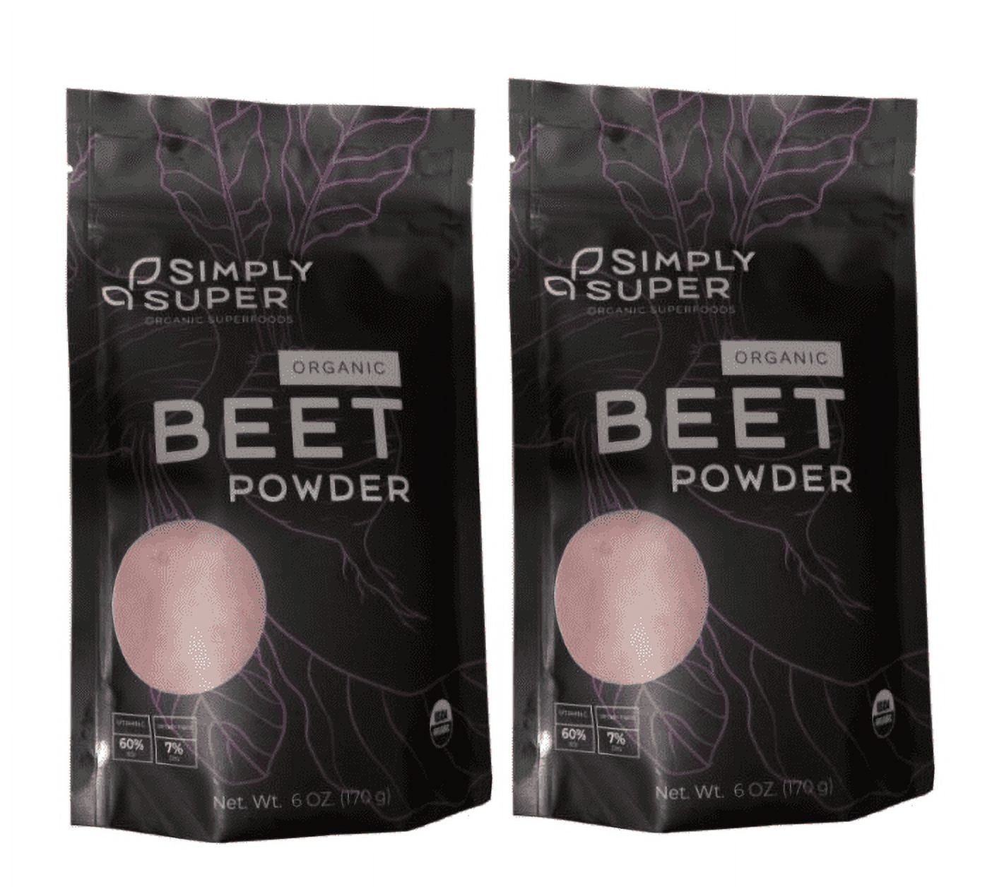 Simply Super Beet Powder, 2 Pack, 6 Oz, Superfood Root - Walmart.com