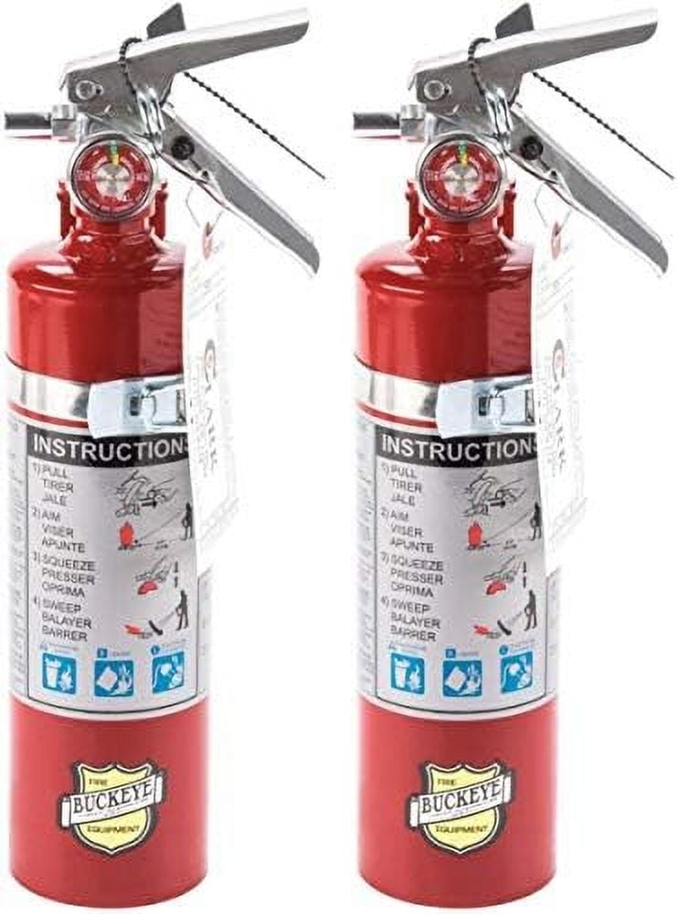 2 Pack13315 ABC Multipurpose Dry Chemical Hand Held Fire Extinguisher ...