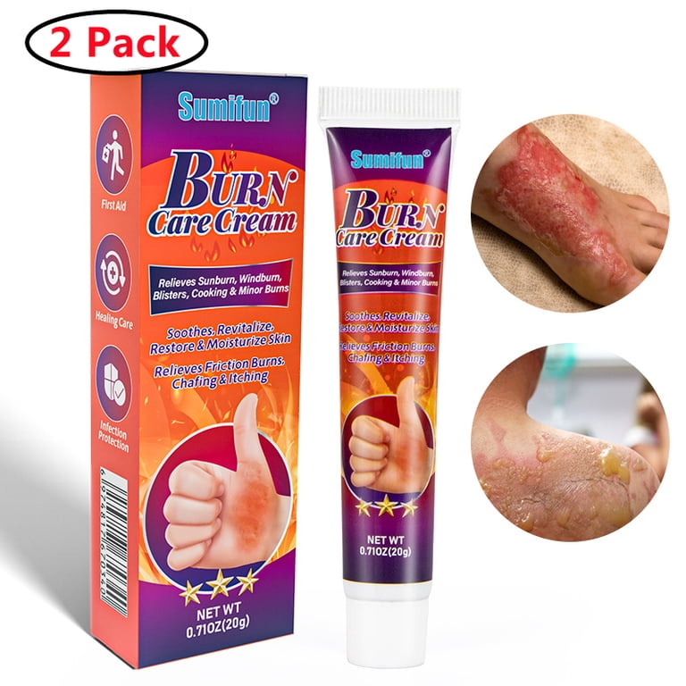 For Minor Skin Burn Treatment