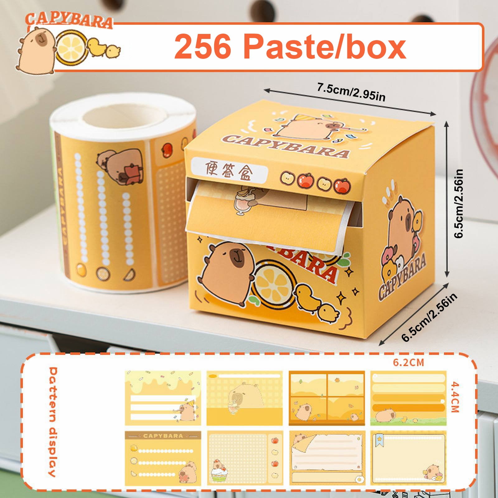 2 PackSticky NoteCartoon And Simple StickyNotes Paper Roll Tape Pull ...