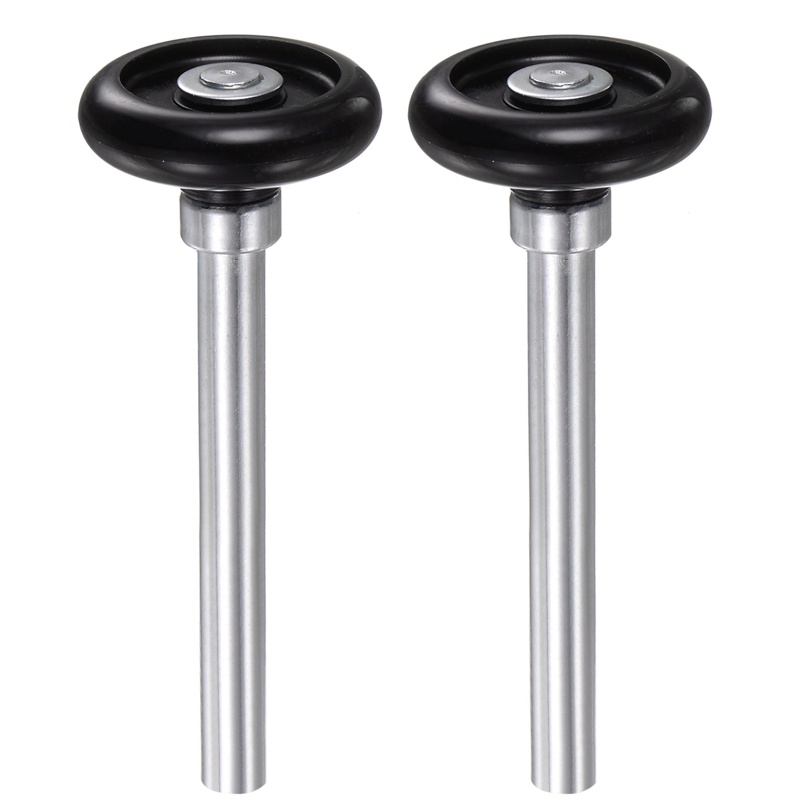 2 Packs 1.8" Nylon Garage Door Rollers for 2" Track, 4.25" Stem ...