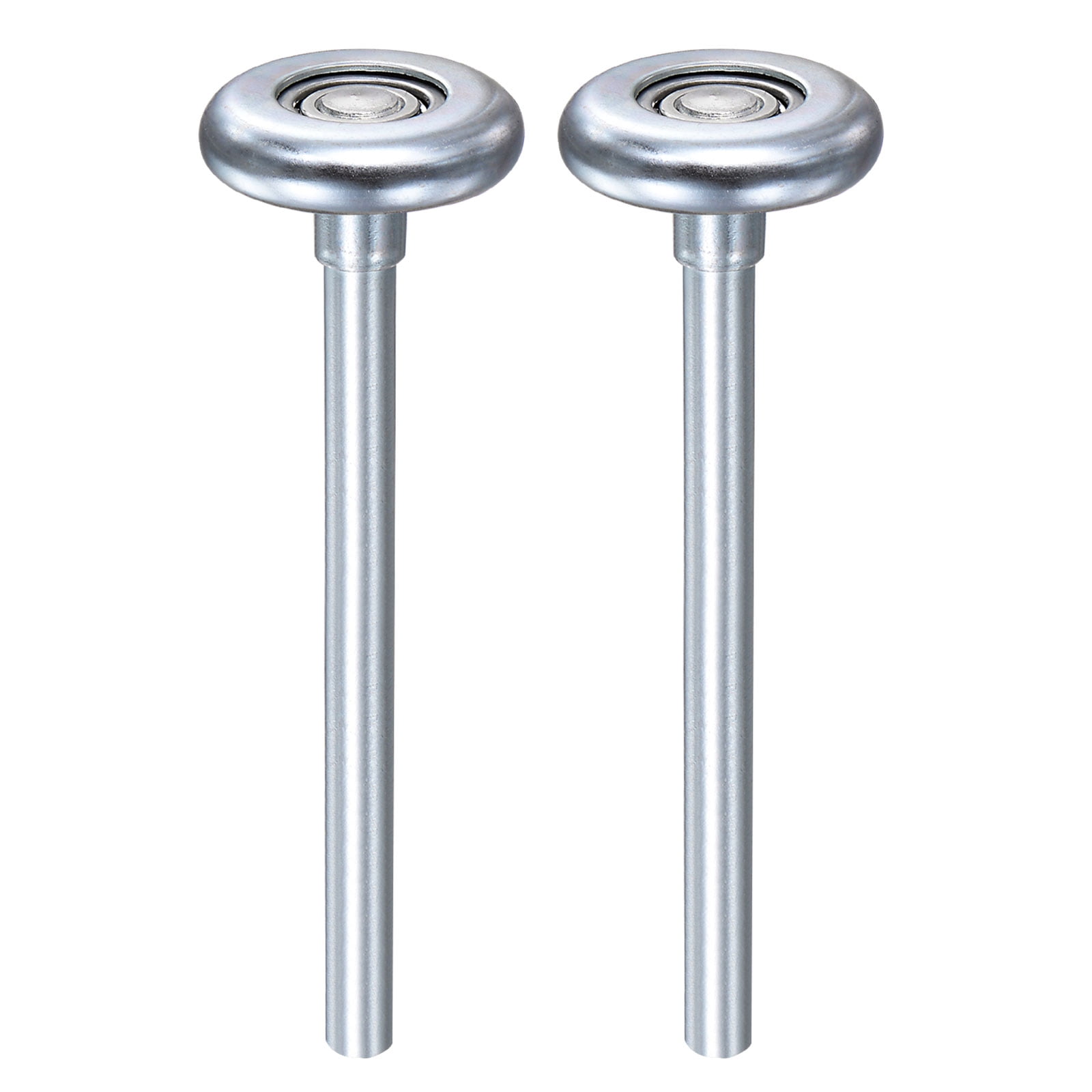 2 Packs 1.8" Steel Garage Door Rollers for 2" Track, 7" Long Stem ...